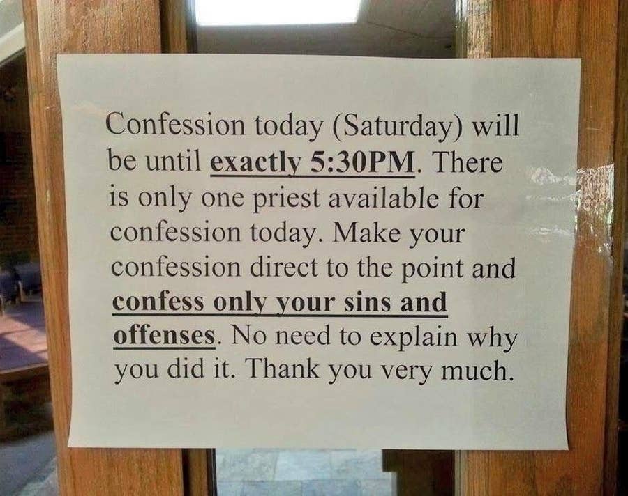 confessions posts