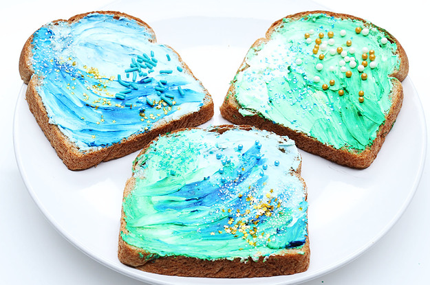 We Tried To Make Mermaid Food