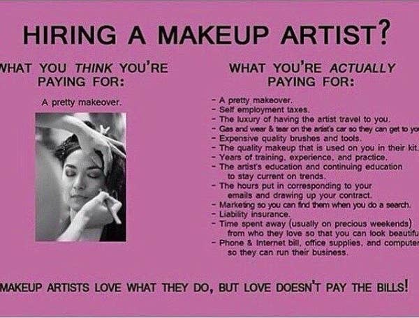 10 Facts About Makeup Artist