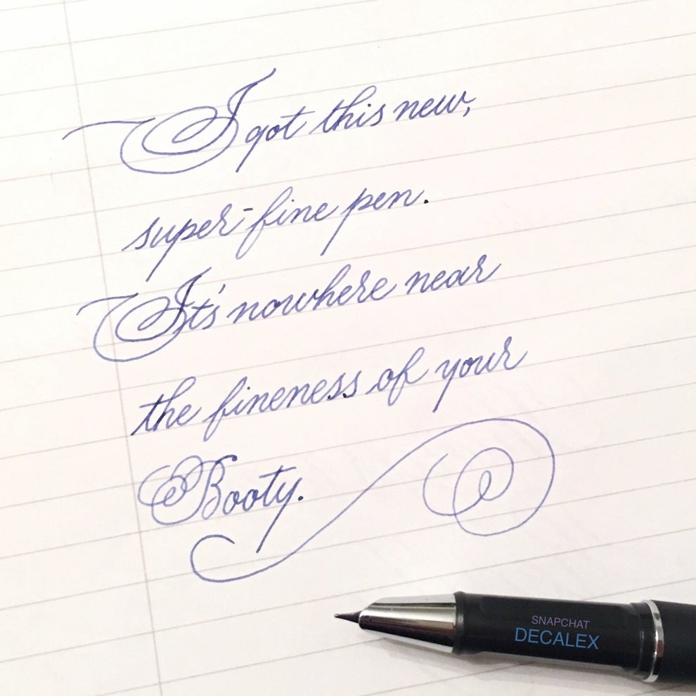 22 Examples Of Penmanship So Perfect You'll Be Like Oooh Myyy Goood