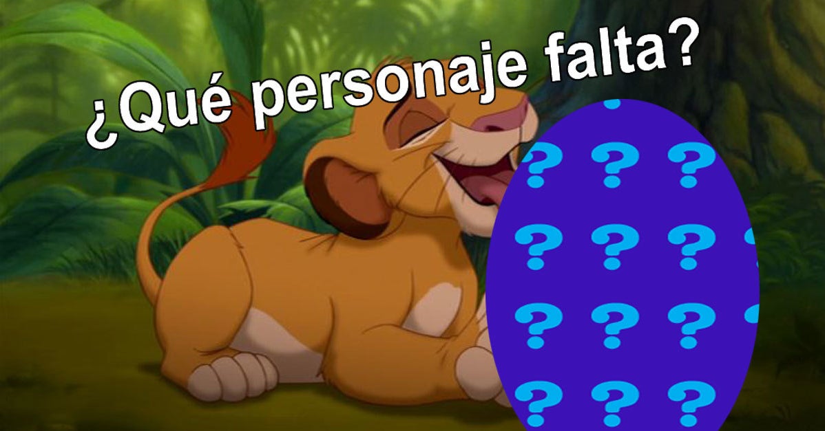 ¿Puedes recordar el personaje que falta en estas escenas de películas ...