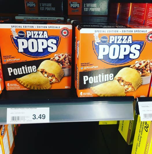 poutine pizza pops