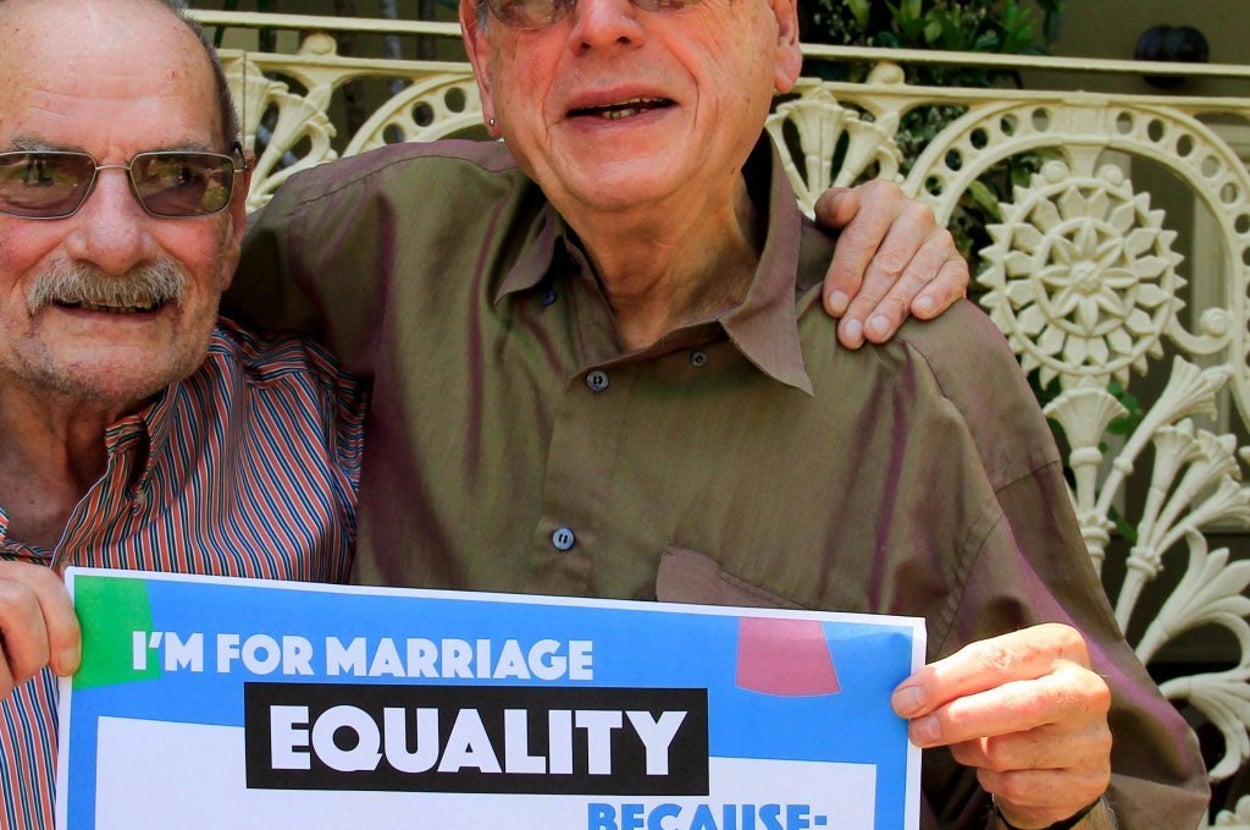 Gay Activist Peter Bonsall-Boone Has Died After 50 Years With His Partner