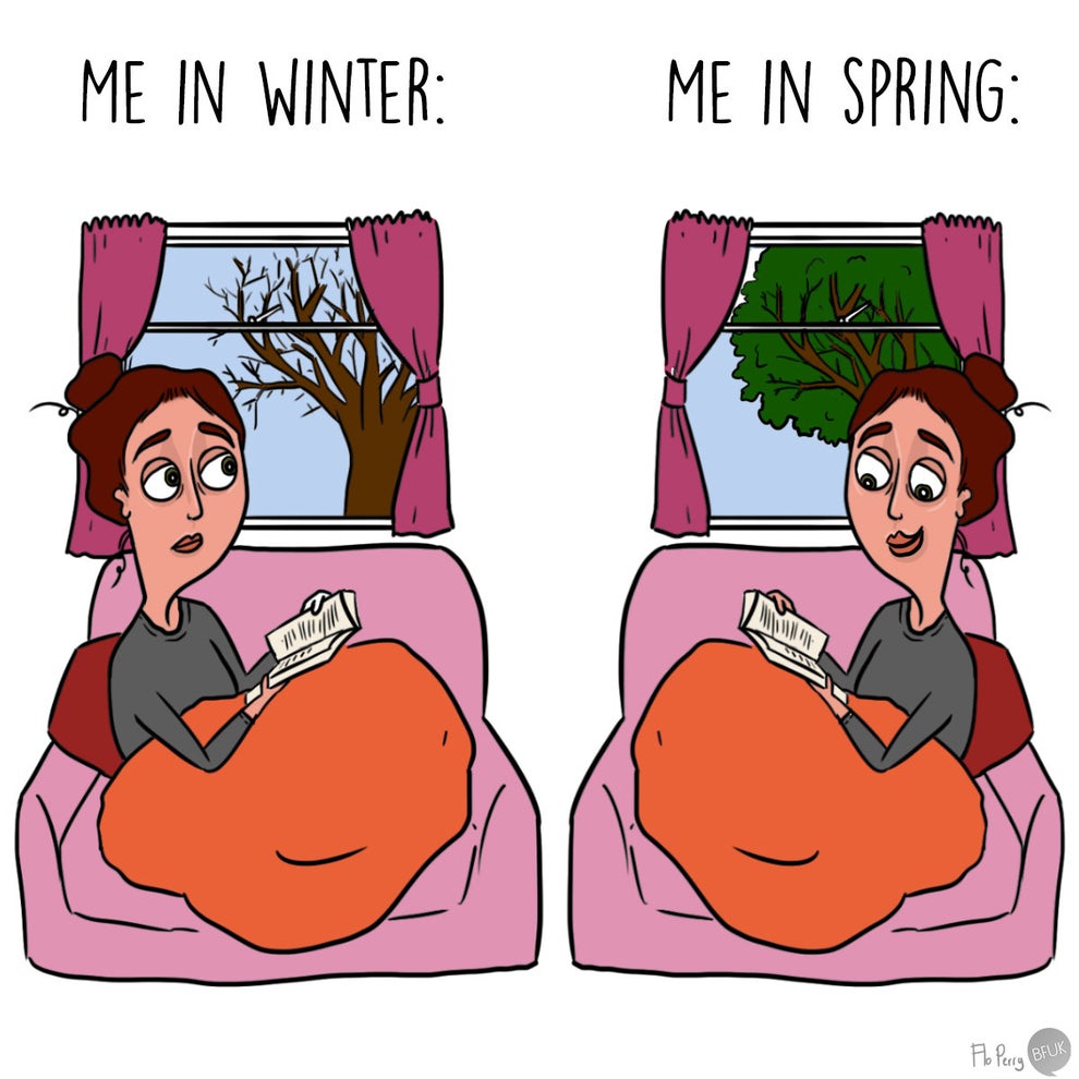 20 Painfully Accurate Comics About Spring