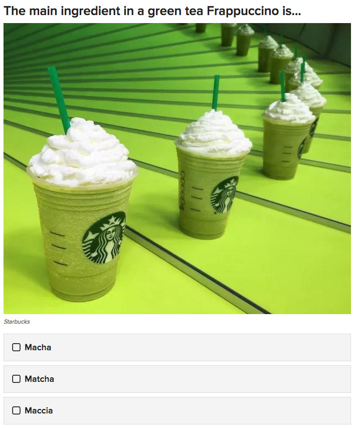 Starbucks Fans, Here Are 19 Quizzes You Need To Take