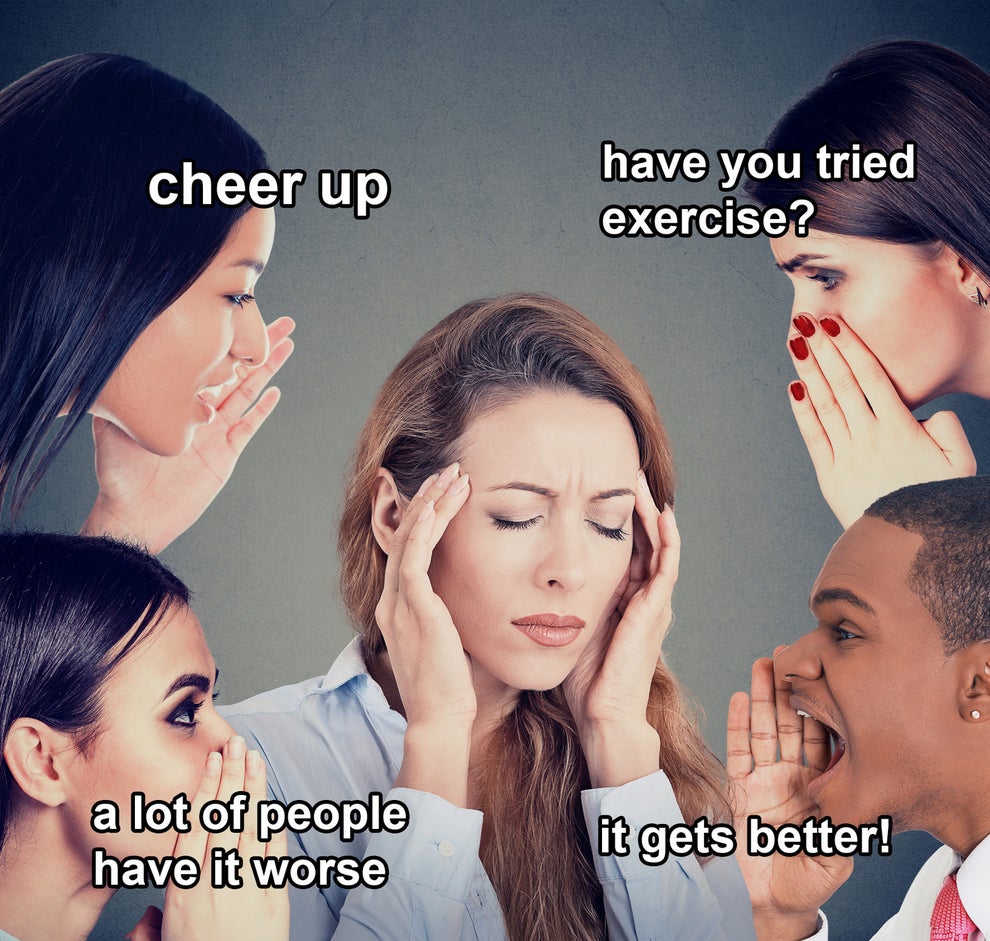 13 Annoying Conversations You've Definitely Had If You're Depressed