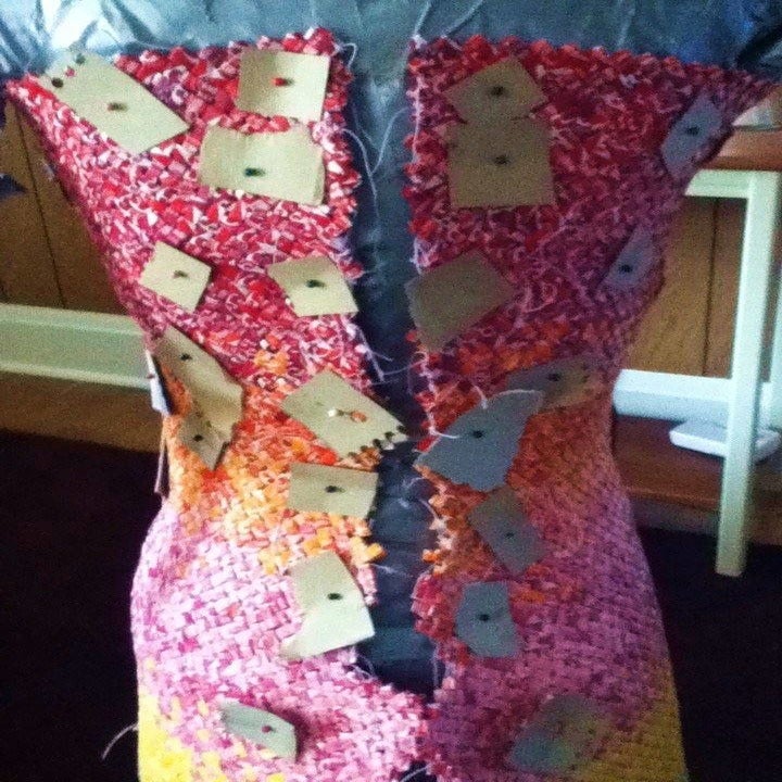 This Woman Made A Surprisingly Adorable Dress Out Of 10,000 Starburst ...