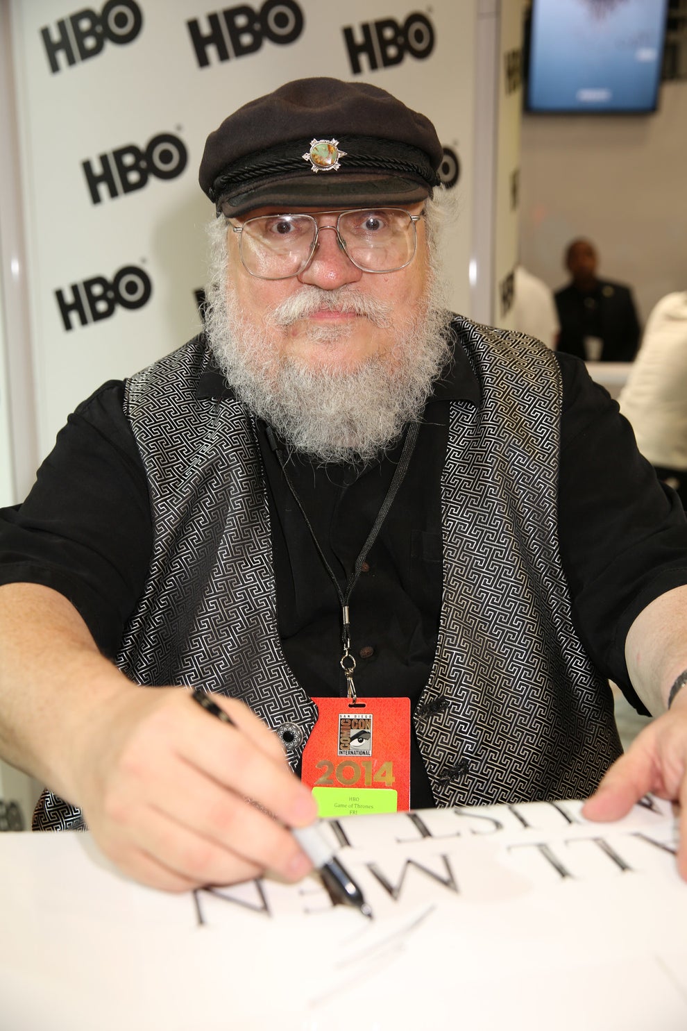 Young George R.R. Martin Kinda Looks Like Jon Snow And I'm Freaking Out