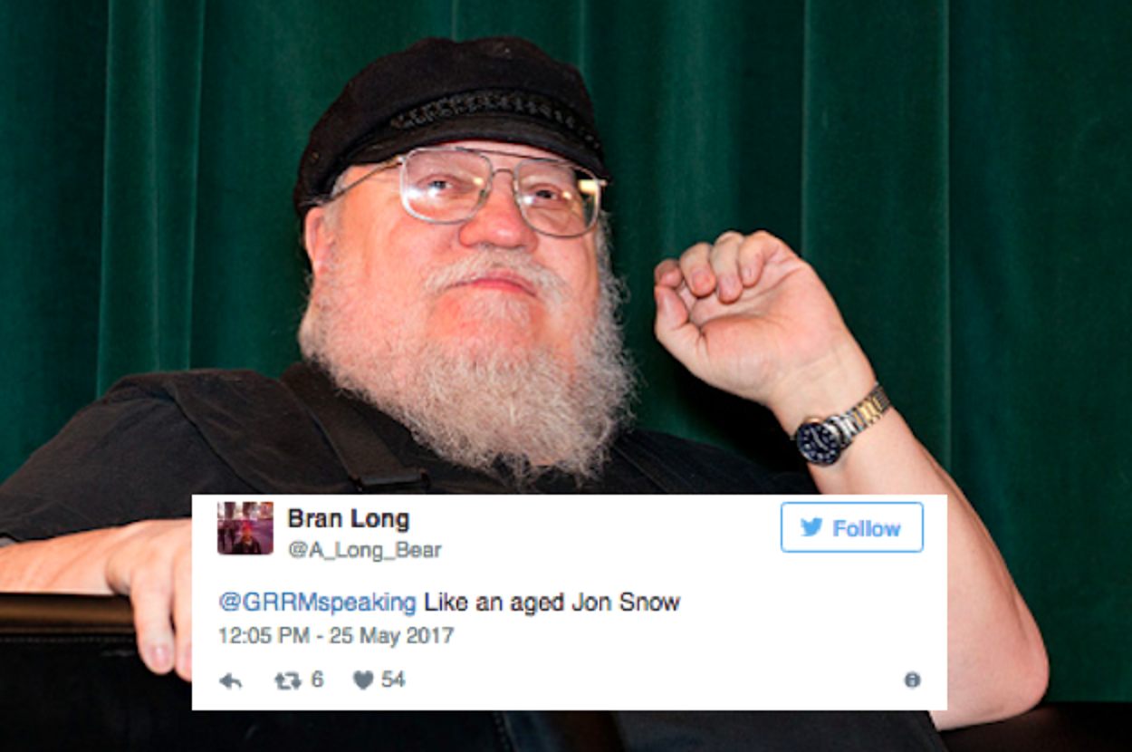 Young George R.R. Martin Kinda Looks Like Jon Snow And I'm Freaking Out