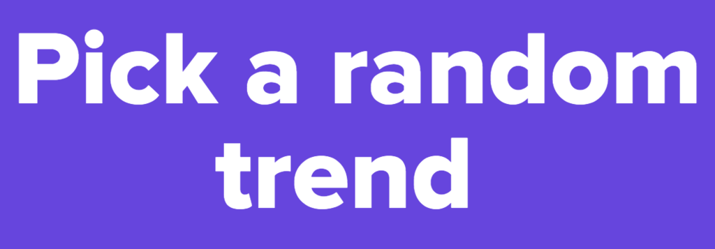 Choose Some Trends And We'll Tell You Which Decade You Belong In