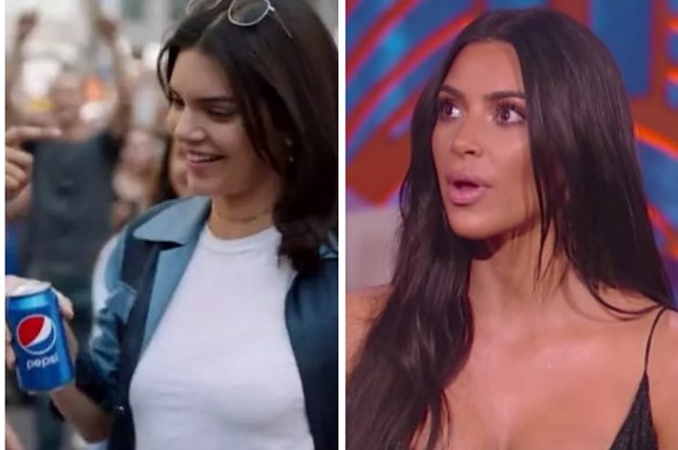 Kim Kardashian Spoke Out About Kendall Jenner's Pepsi Advert