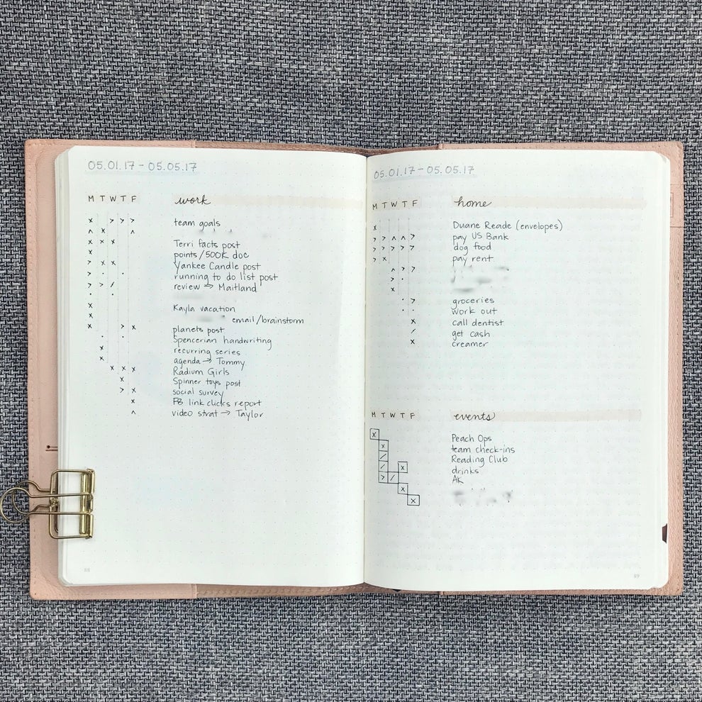 This Weekly To-Do List Setup Is Low-Key Genius