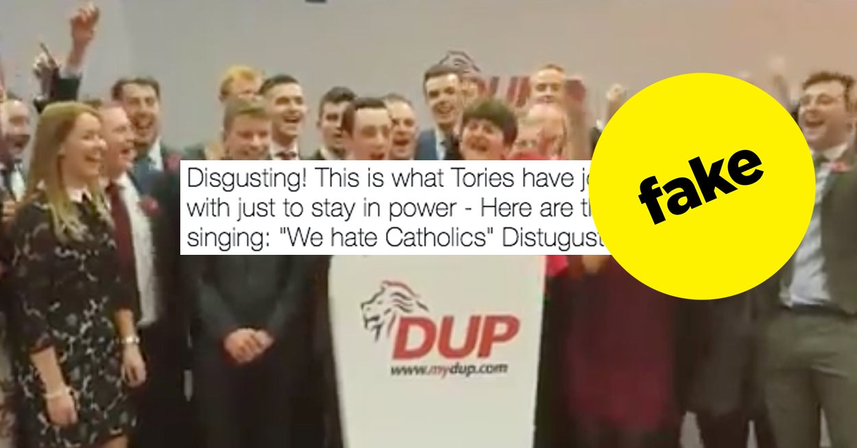 This Video Of DUP Politicians Singing "We Hate Catholics" At Their ...