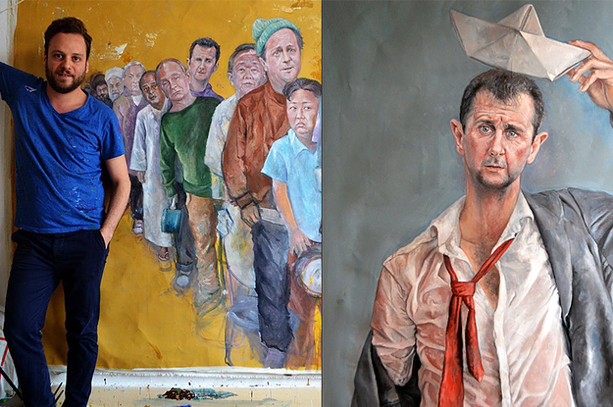 This Syrian Artist Wants World Leaders To Know What It Feels Like To Be ...