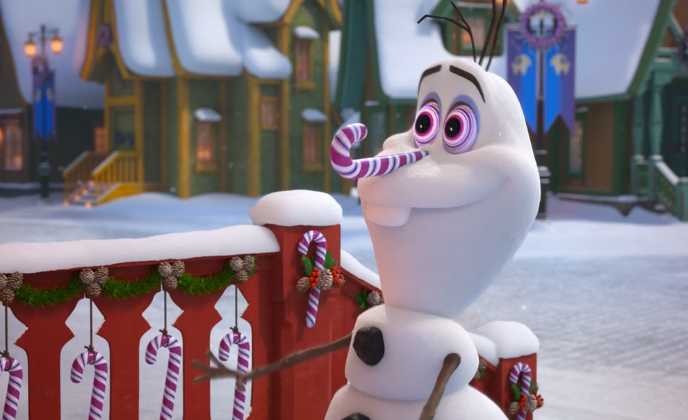 The Trailer For The New "Frozen" Short Has Me Thinking Olaf Is A Cold ...