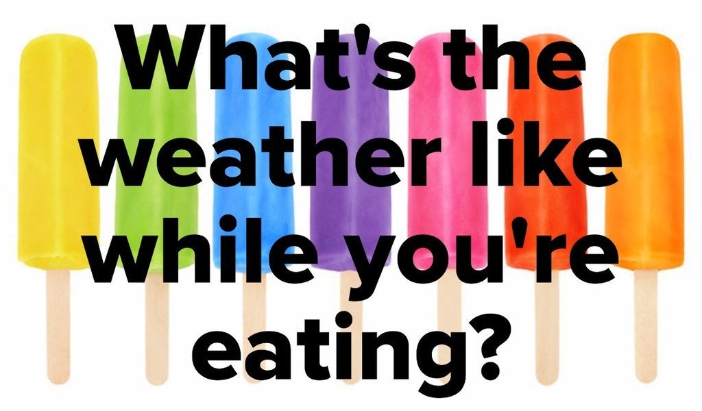 Eat A Popsicle And Well Give You A Sex Position To Try