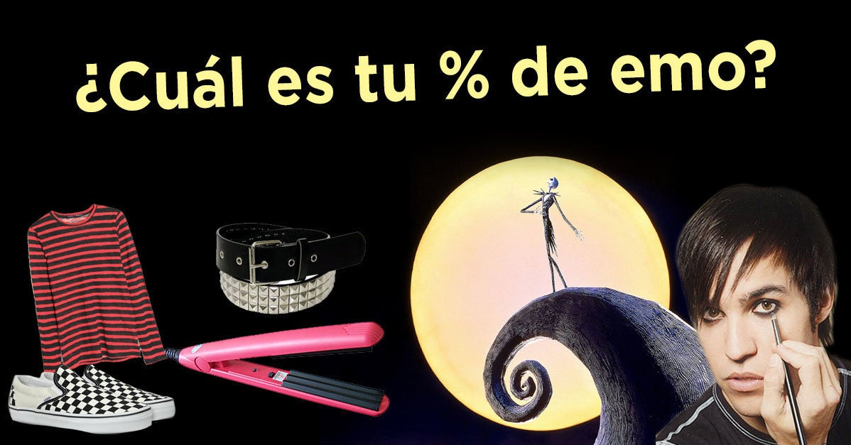 ¿Cuál es tu % de emo?