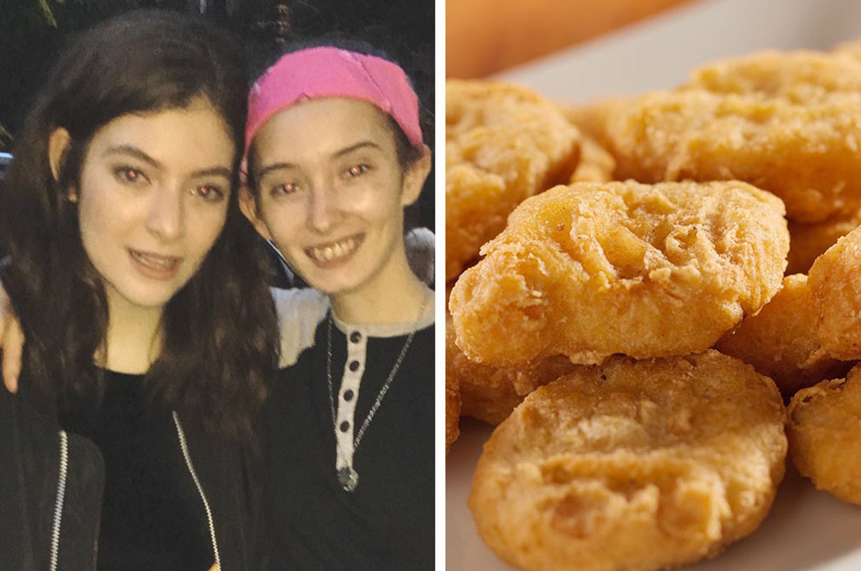 Lorde Ran Into A Fan On The Street And Took One Of Her Chicken Nuggets