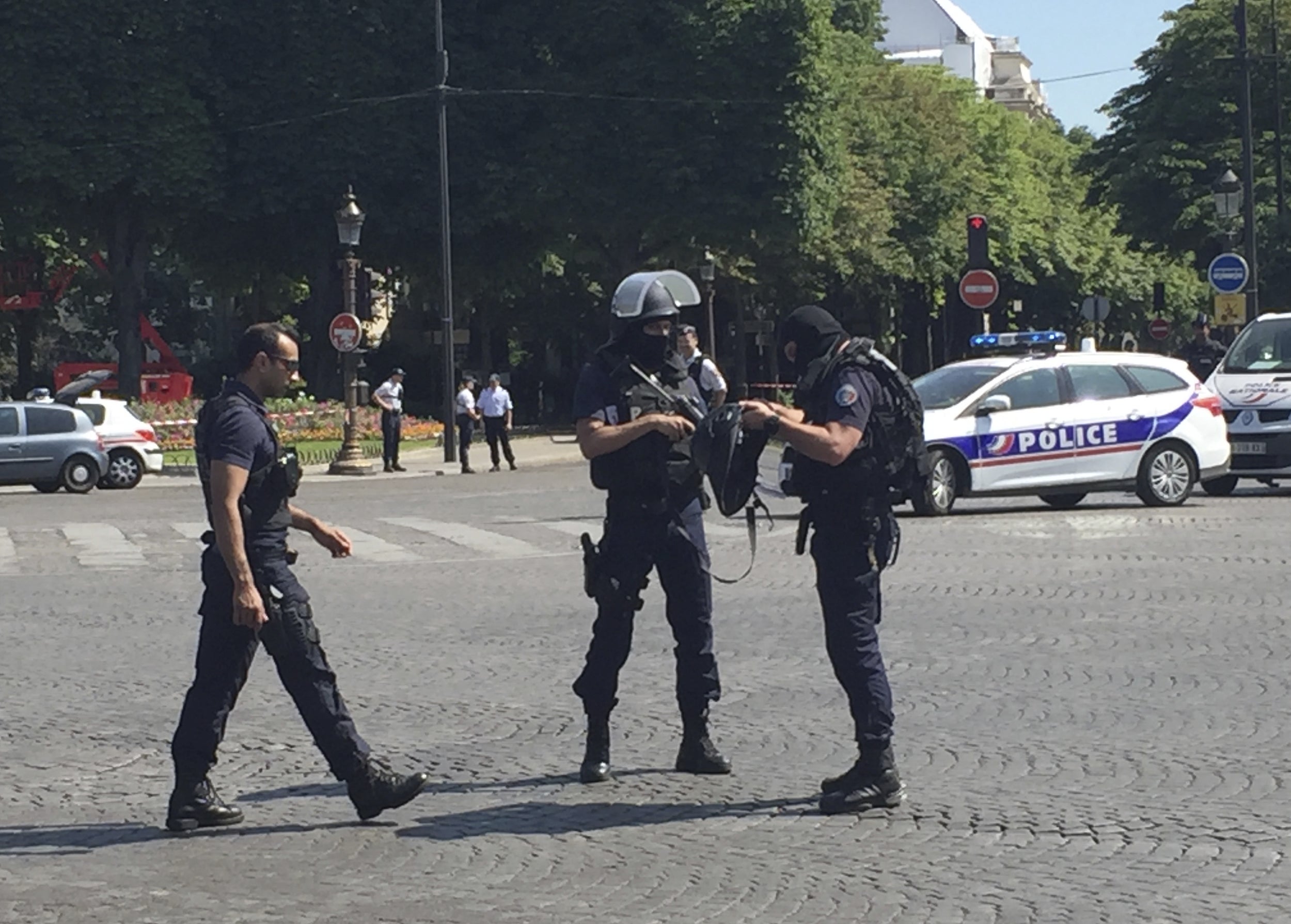 A Car Rammed A Police Vehicle On France's Champs-Élysées In What's ...