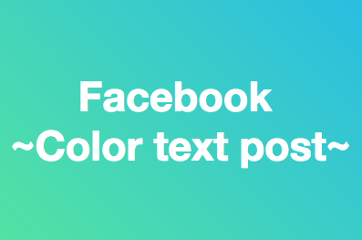 Do You Think Those Color Block Facebook Posts Are Awesome Or Awful?
