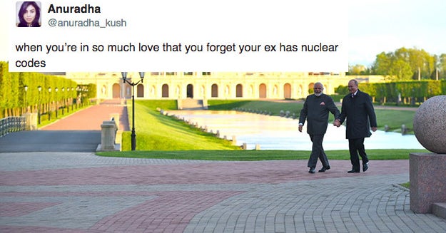 The Internet Has Gone Hilariously Ham With Photos Of Modi And Putin ...