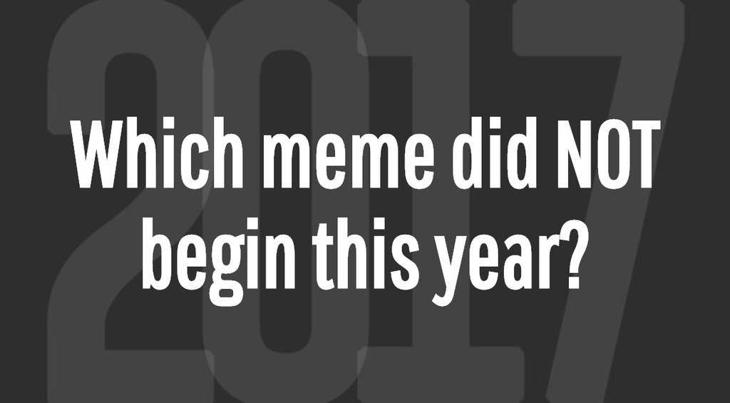 Can You Ace This Surprisingly Difficult 2017 Trivia Quiz?