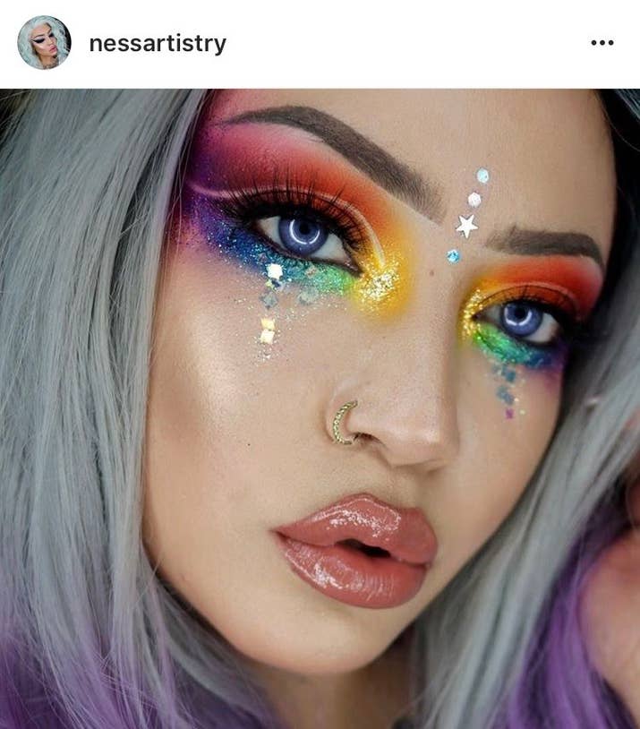 Rainbow Makeup For Pride Saubhaya Makeup