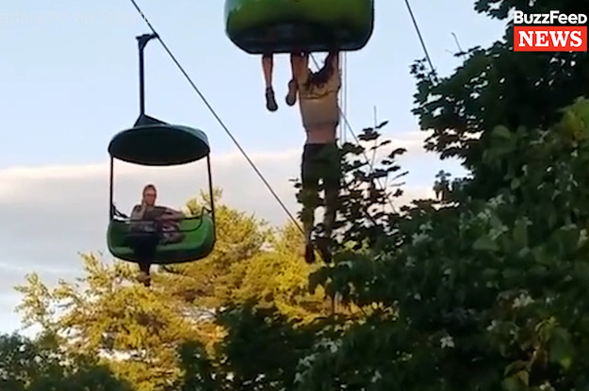 Teen Falls Off Amusement Park Ride Into A Crowd