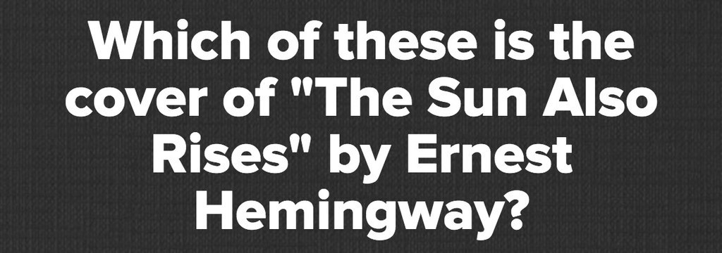 Can You Score 14/16 On This First Edition Book Cover Quiz?