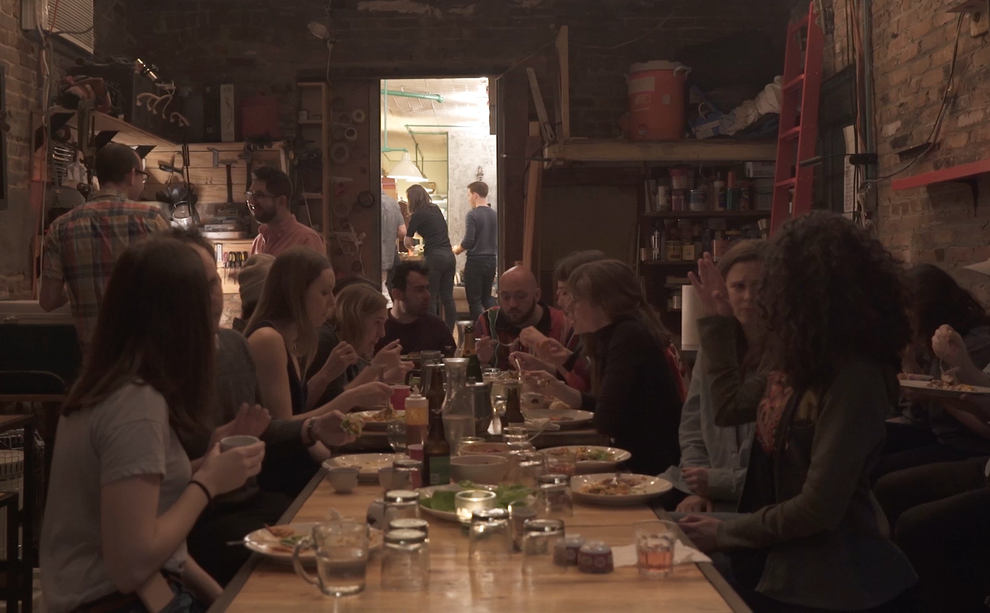 These Guys Renovated Their Apartment To Host Underground Dinners For ...