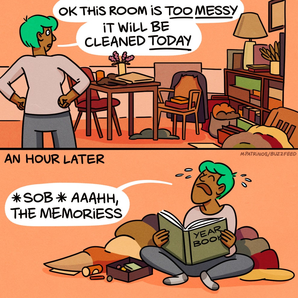 13 Drawings Only People Who Hate Cleaning Will Enjoy