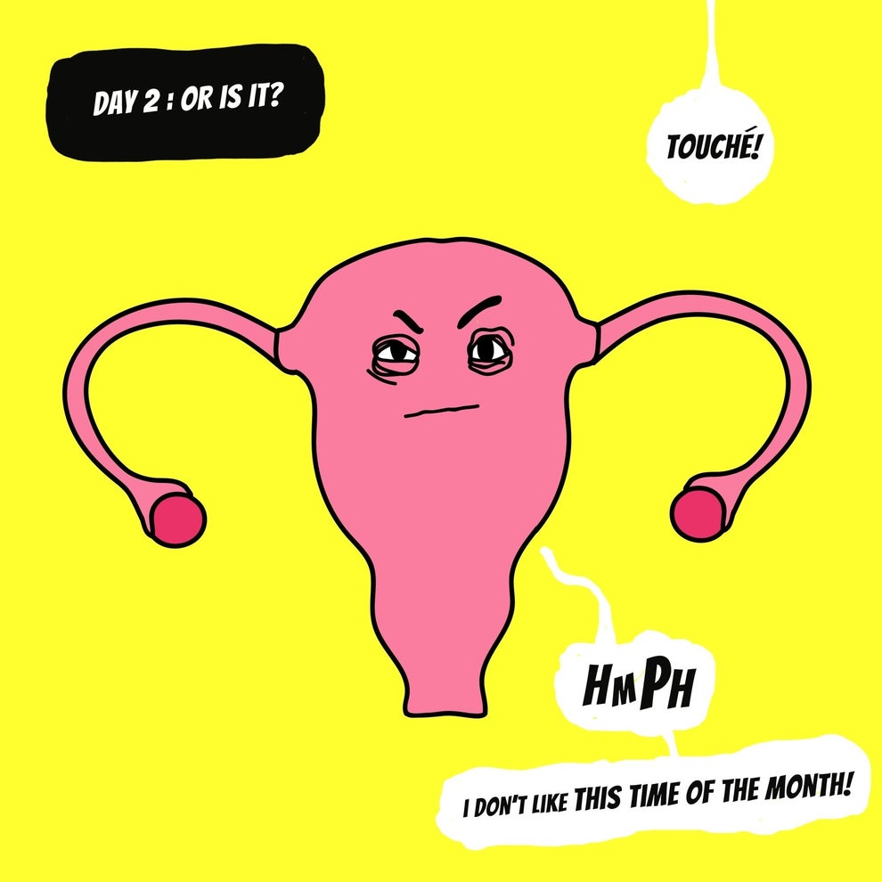 14 Stages Of Your Period As Told By Mr. Uterus
