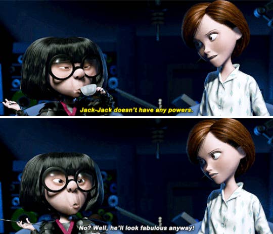 does edna have powers