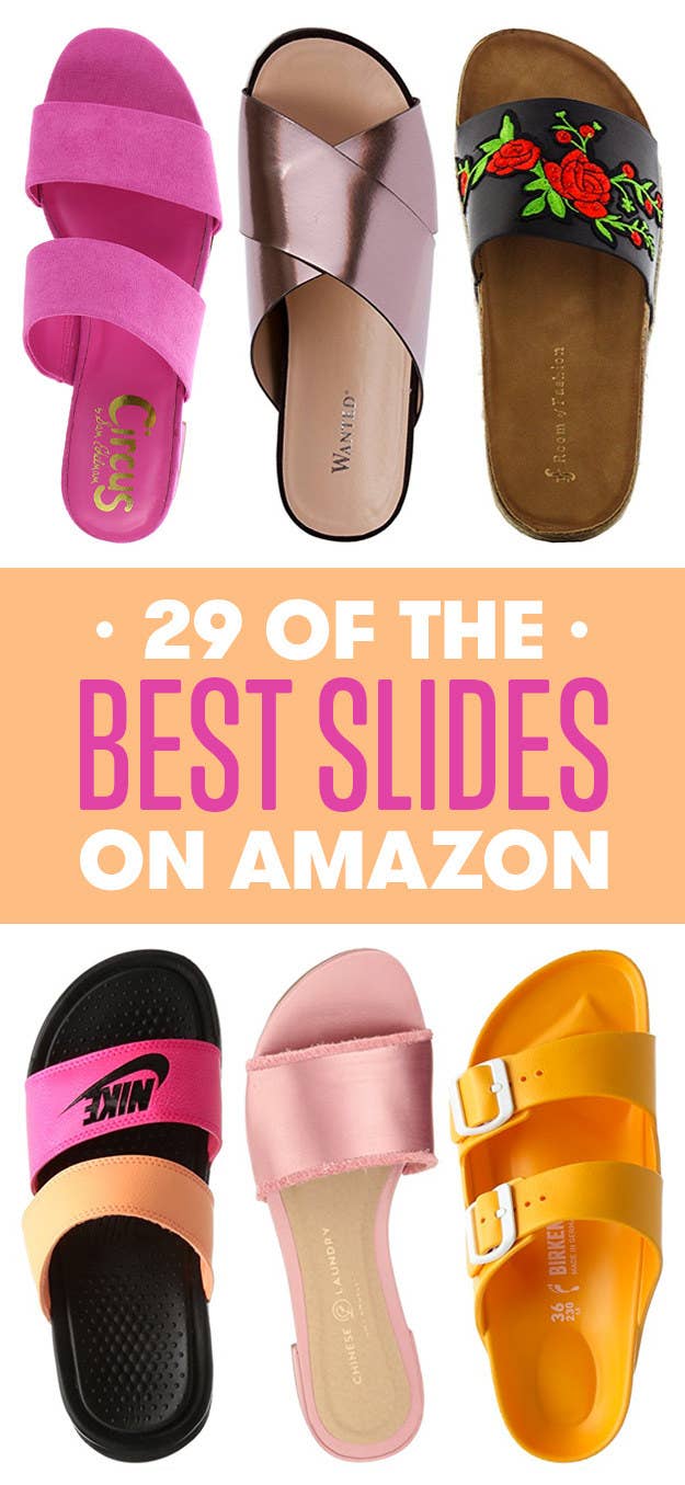 29 Pairs Of Slides You Can Get On Amazon That You'll Actually Want To Wear
