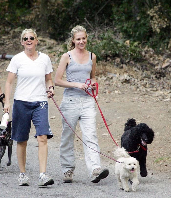 I Can't Get Over Ellen Degeneres' Dog With Its Matching Mug