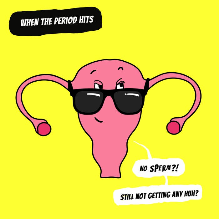 14 Stages Of Your Period As Told By Mr. Uterus