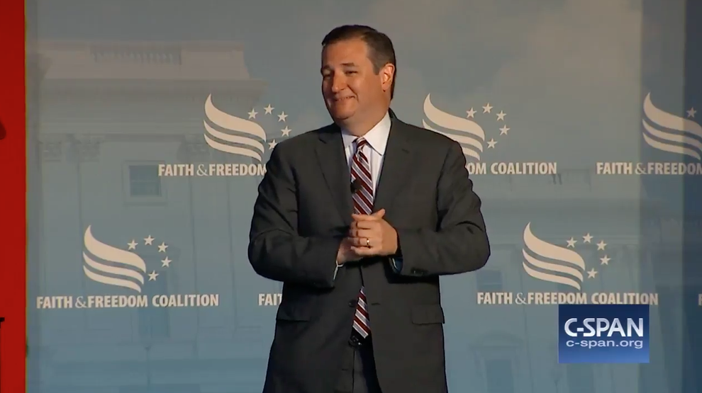 Ted Cruz Got Played Off The Stage At A Religious Conference And The ...