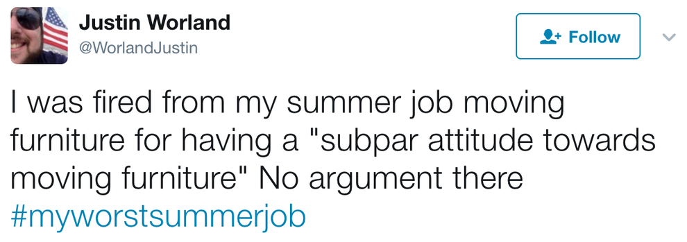 19 Hilarious “Worst Summer Job” Tweets That Will Make You Cringe and Laugh