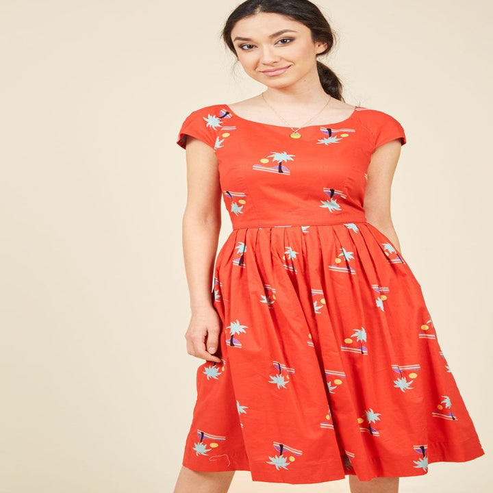 38 Completely Adorable Patterned Dresses To Wear This Summer