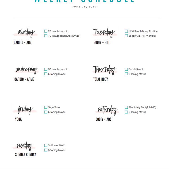 We Did An Eight-Week Bikini Body Workout And Here Are The Results