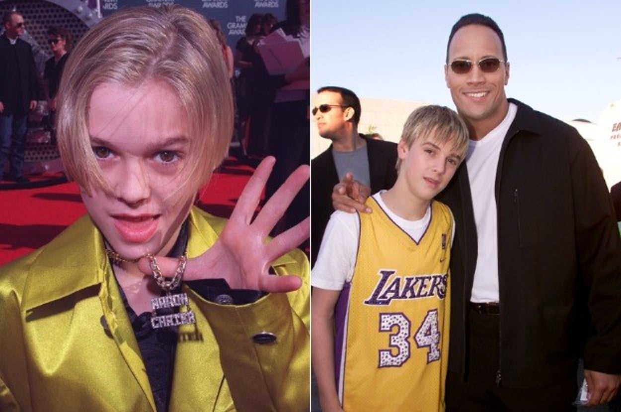 17 Aaron Carter Fashion Choices That Are Literally Peak ’00s