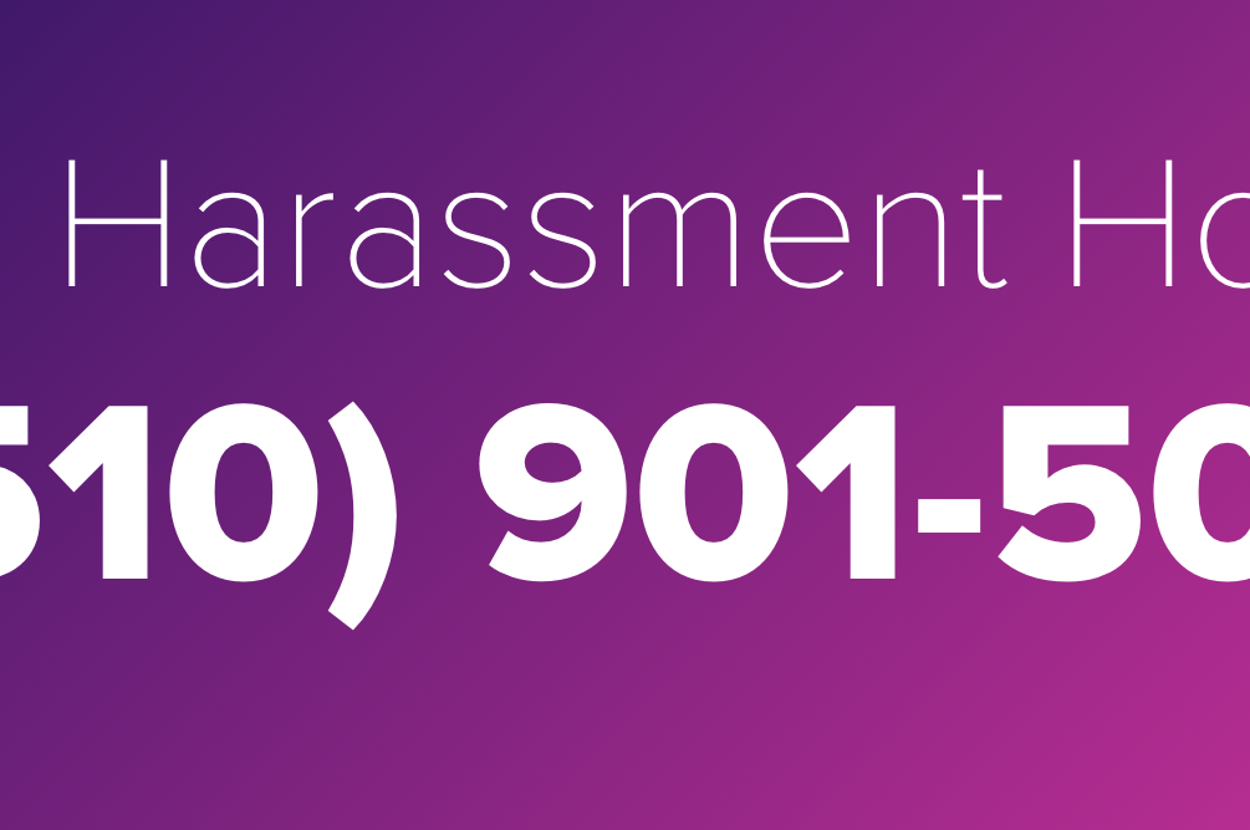 Here’s A Hotline For Sharing Stories Of Harassment In Tech