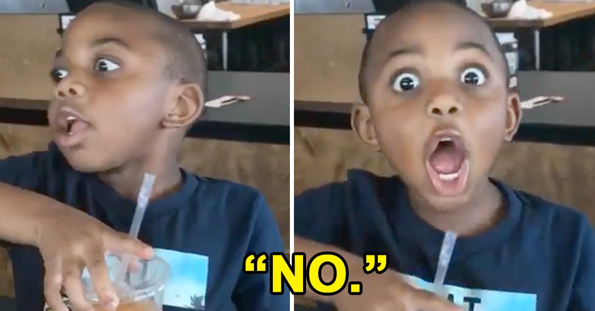 A Two-Second Video Of A 5-Year-Old Boy Saying “NO” Has Turned Into The ...