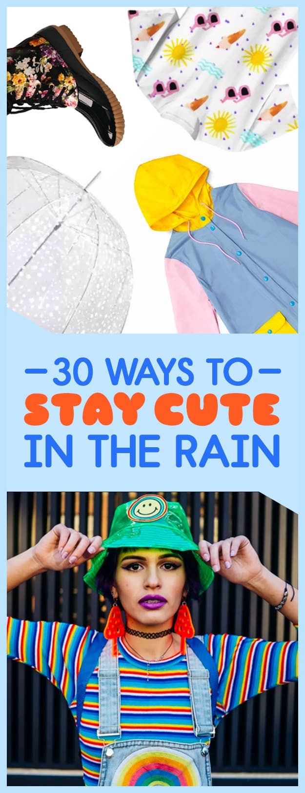30 Ways To Stay Cute Even When It's Raining