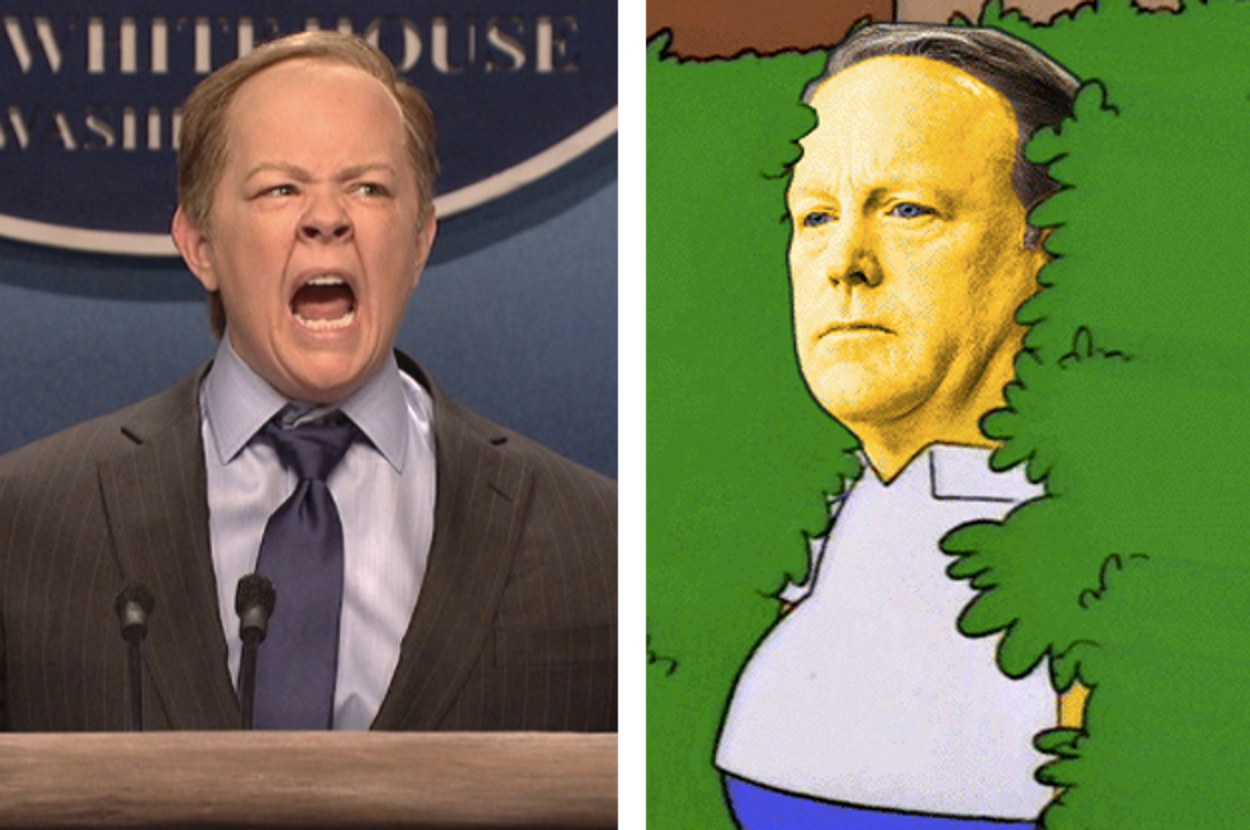 Sean Spicer Quit And Everyone Is Remembering Him With The Best Memes
