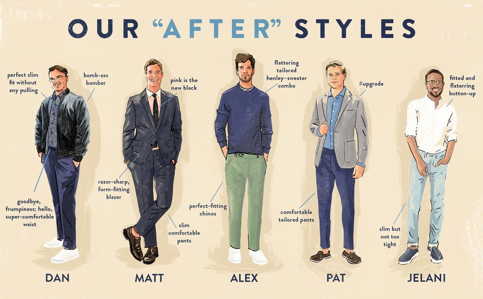 These 5 Guys Upgraded Their Styles During Lunch And It Was Easy AF