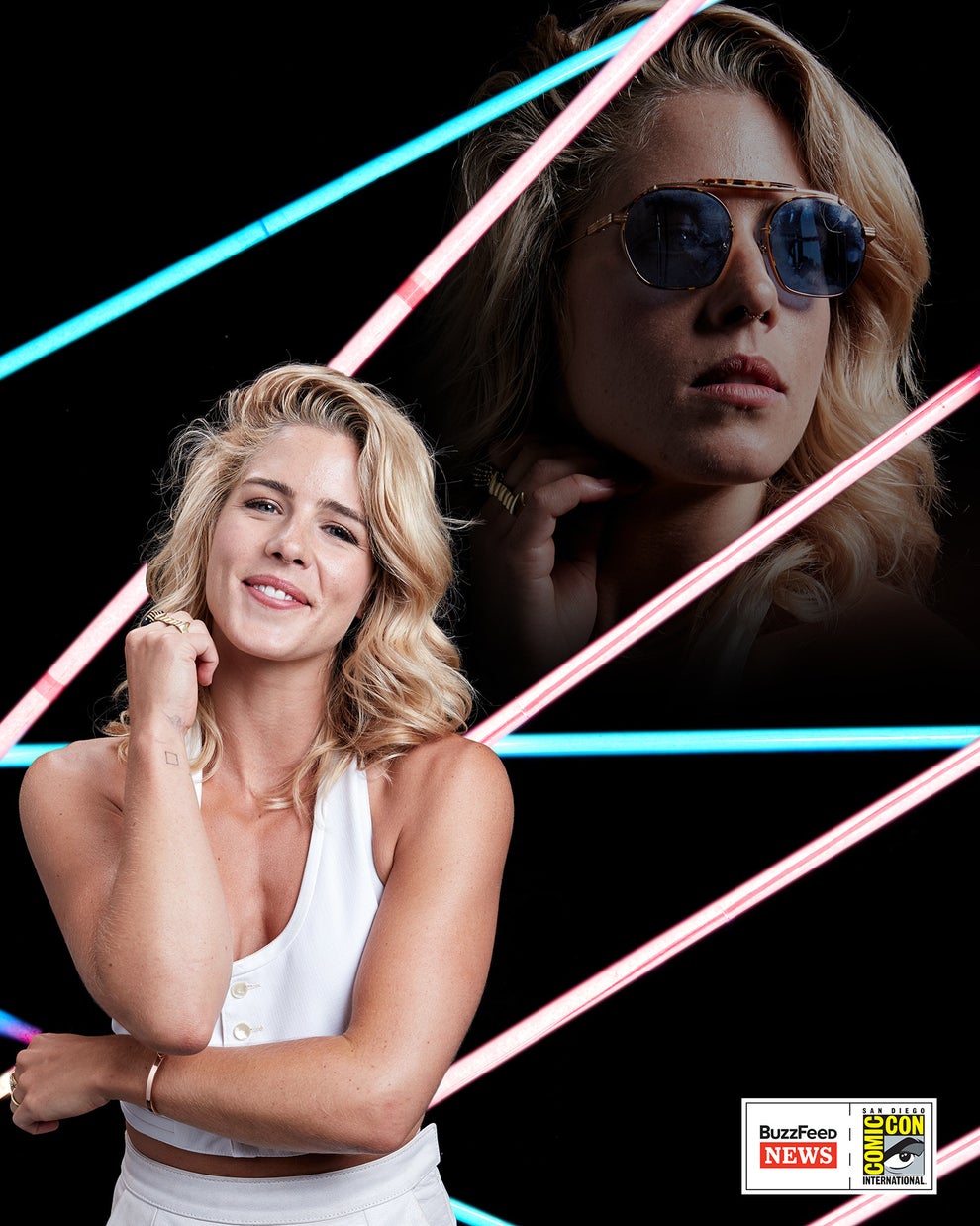 Celebrities Re-Created Awkward '80s Portraits And It's Hilarious