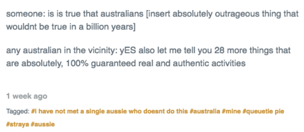 100 Really Damn Funny Tumblr Posts About Australia