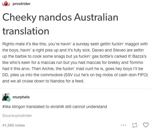 100 Really Damn Funny Tumblr Posts About Australia