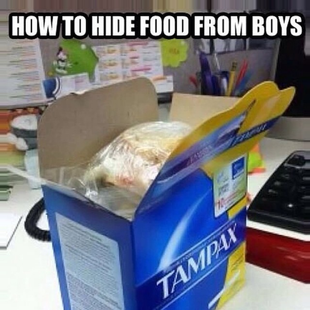 15 Downright Hilarious Ways To Hide Your Snacks From The World